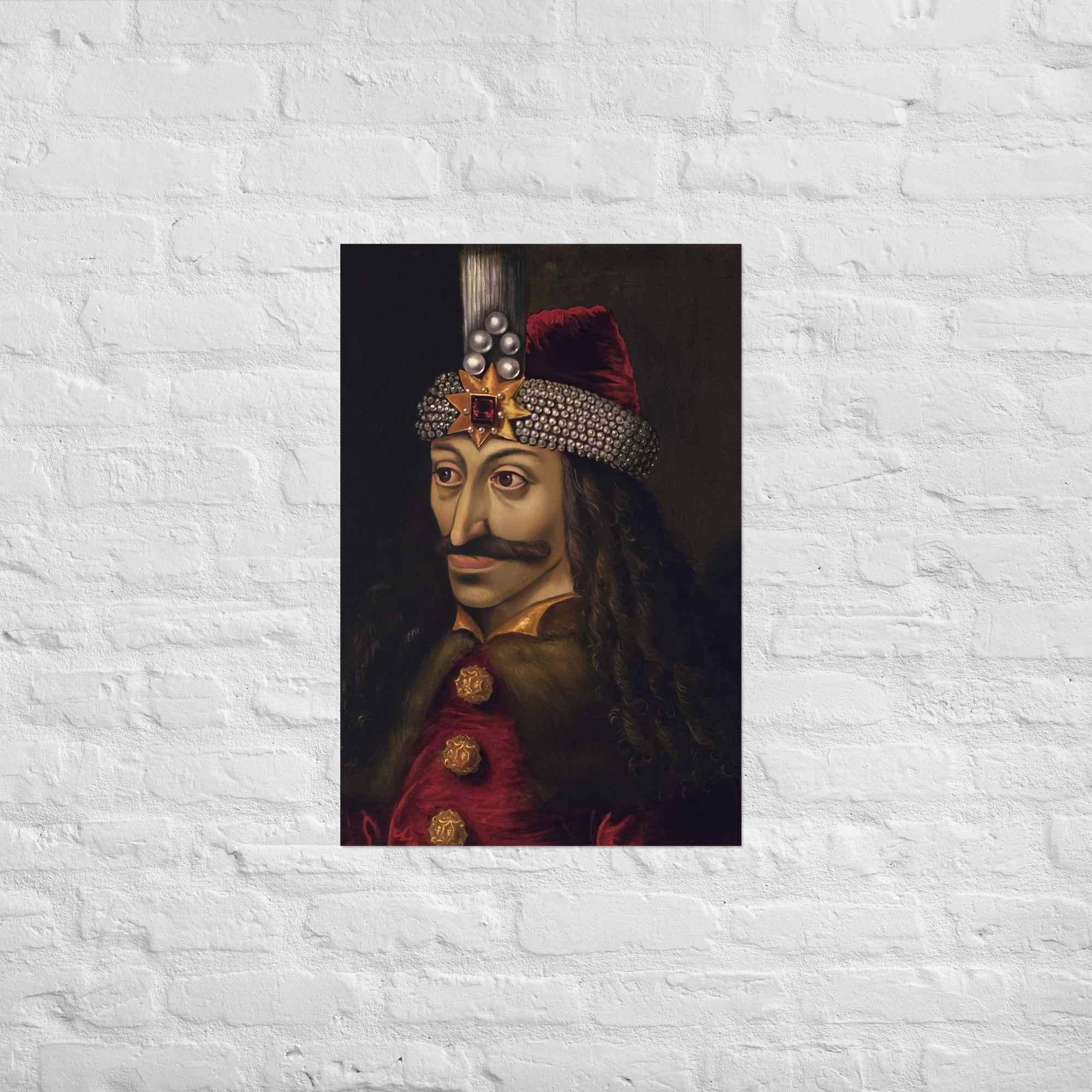 Vlad the Impaler Photo paper poster – Hist Merch